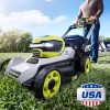 RYOBI 40V HP Brushless 21 in. Cordless Battery Walk Behind Self ...